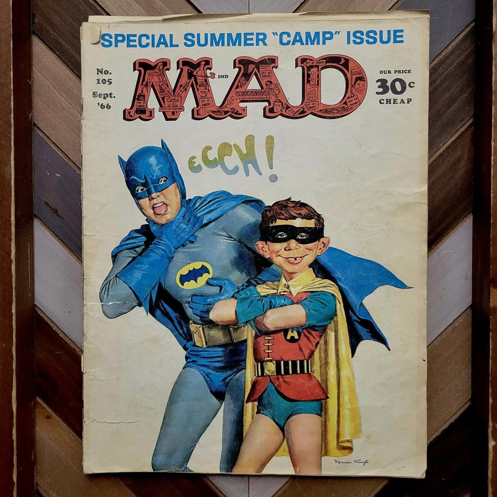 Vintage MAD Magazine #105 (Sep 1966) Special SUMMER "CAMP" Issue ...