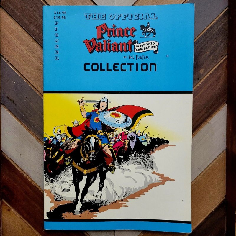 OFFICIAL PRINCE VALIANT Vol.1 VF- (Pioneer 1989) TPB Hal Foster Mike ...