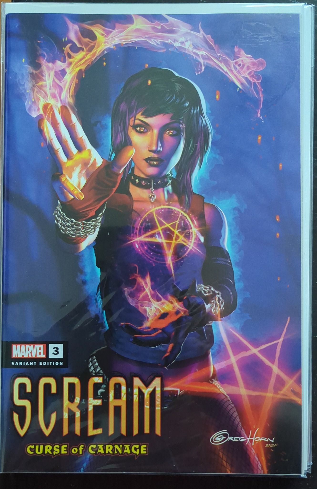 Scream : Curse of Carnage #3 Greg Horn Variant | Comic Books - Modern ...