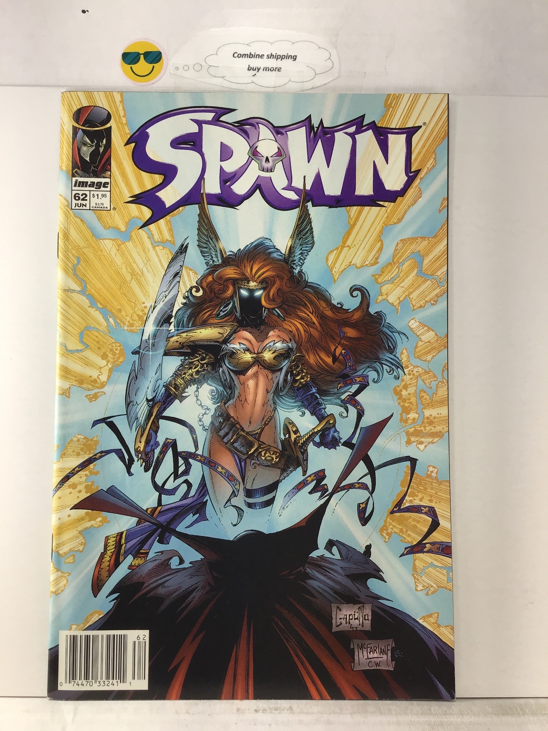 Spawn #62 (1997)NM key cover art of Angela by Greg Capullo/ Mcfarlane | Comic Books - Modern Age ...
