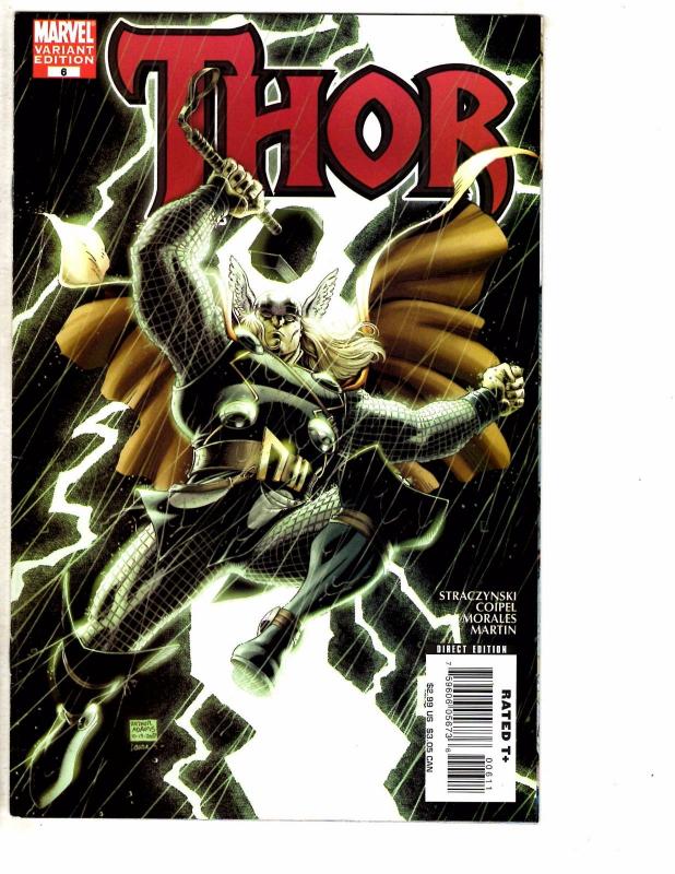 Mighty Thor # 6 NM Variant Marvel Comic Book Arthur Adams Cover ...
