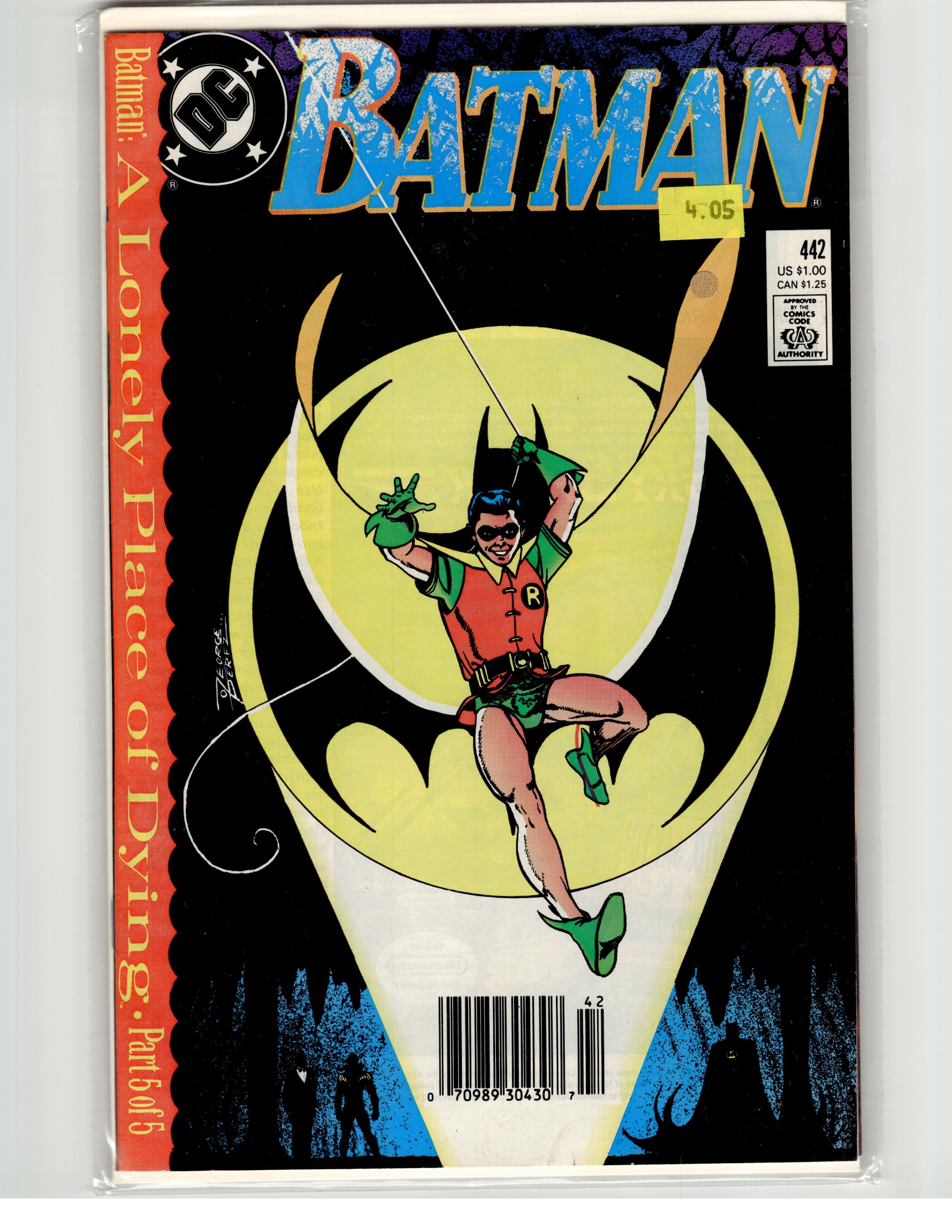 Batman #442 (1989) Batman [Key Issue] | Comic Books - Copper Age, DC ...