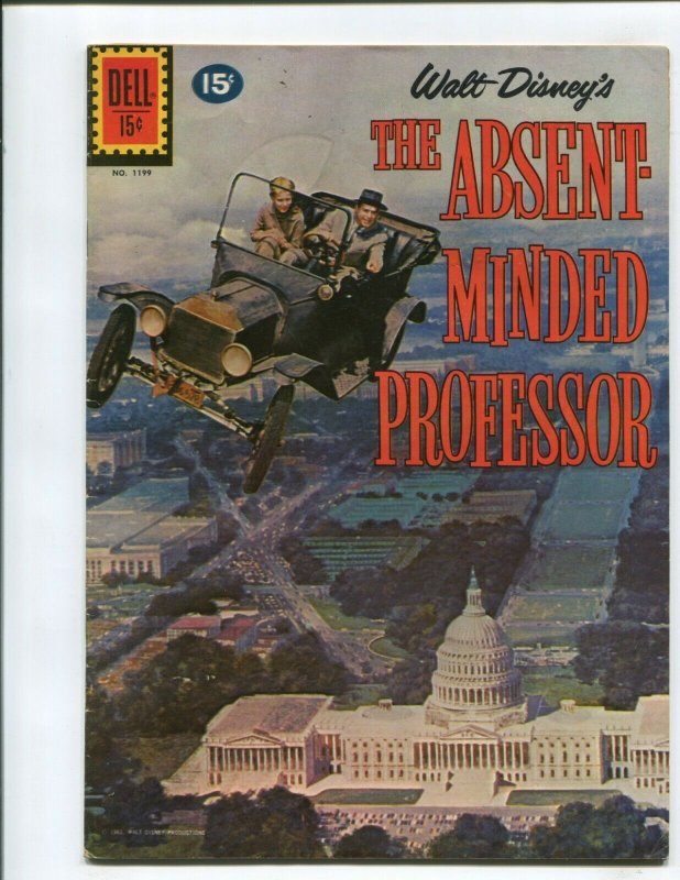Four Color Disney #1199 (Fn) the Absent-Minded Professor!! 1961 | Comic ...