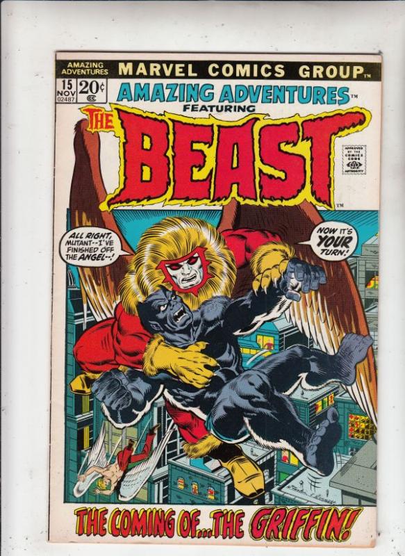 Amazing Adventures #15 (Sep-71) VF/NM- High-Grade The Beast | Comic ...