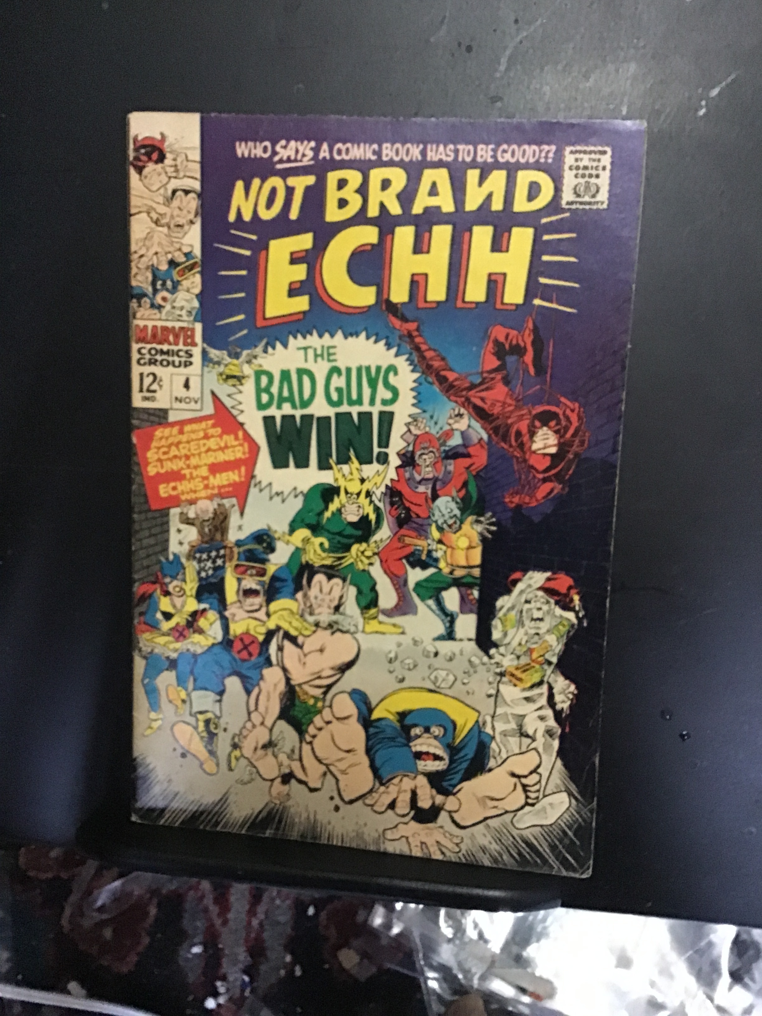 Not Brand Echh #4 (1967) Namor the Submariner, villains key! High-Grade ...