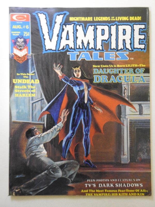 Vampire Tales #6 (1974) 1st Full Lilith!! Boris Cover! Fine Condition ...