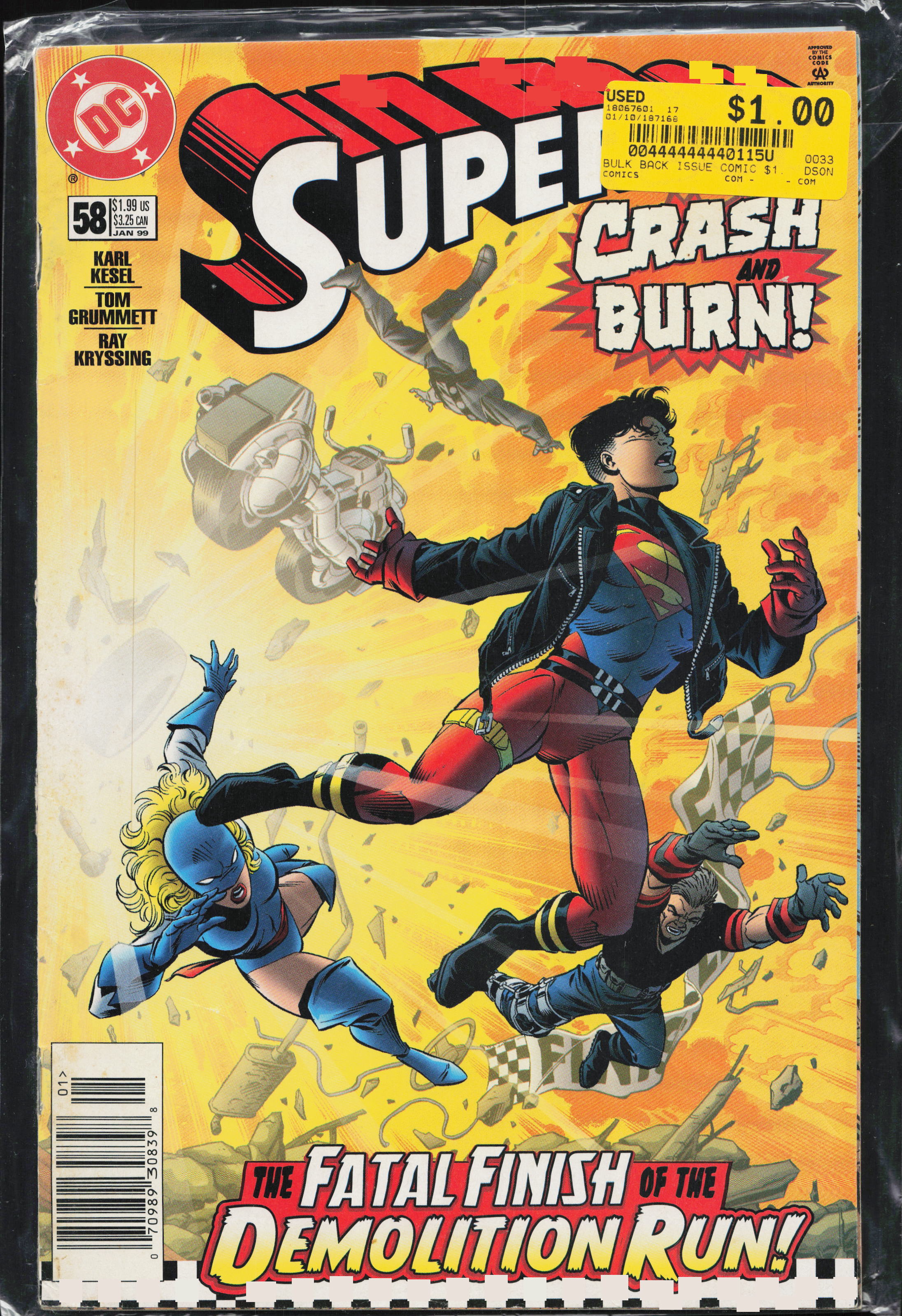 Superboy #58 (1999) Superboy | Comic Books - Modern Age, DC Comics ...
