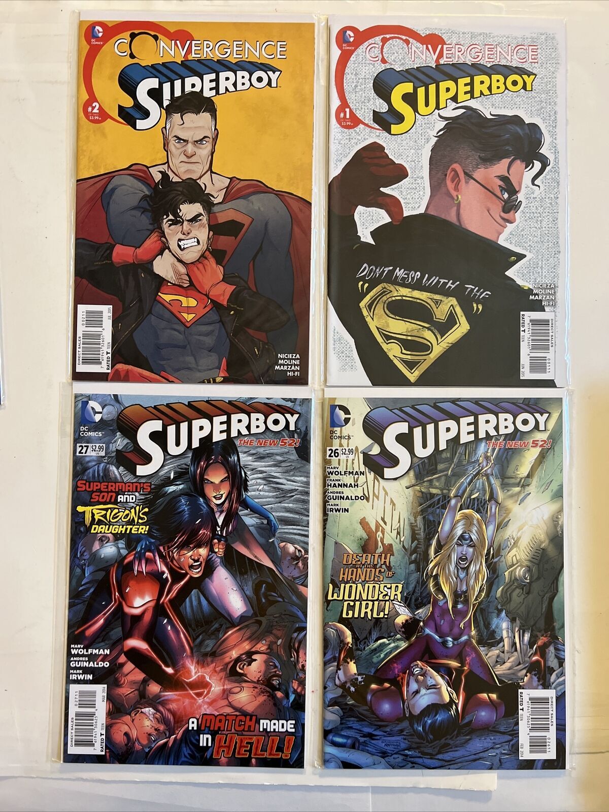 Superboy #1-27 + 0 + Annual + Convergence 1 2 (Lot Of 31 DC Comics) New ...