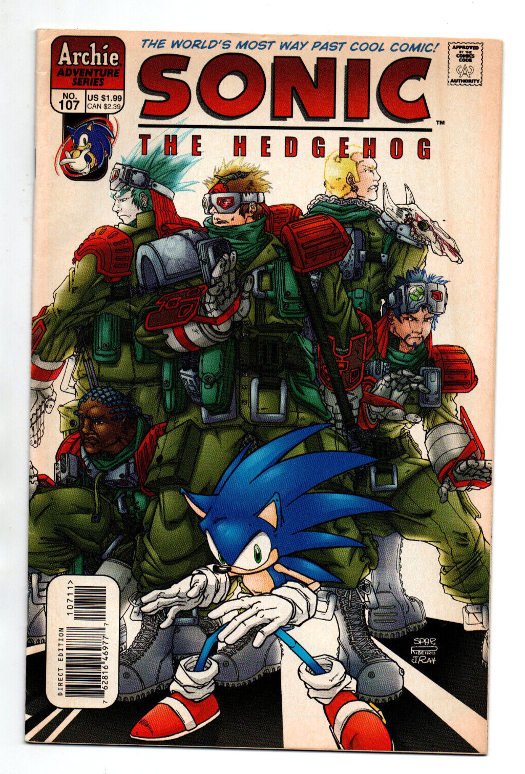 Sonic the Hedgehog #107 - Archie Adventure Comics - 2002 - FN | Comic ...