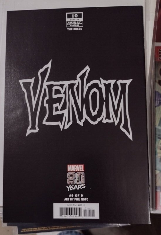 Venom # 10 Legacy 175 2019 Marvel Donnie Cates 80th Anniversary Variant ...