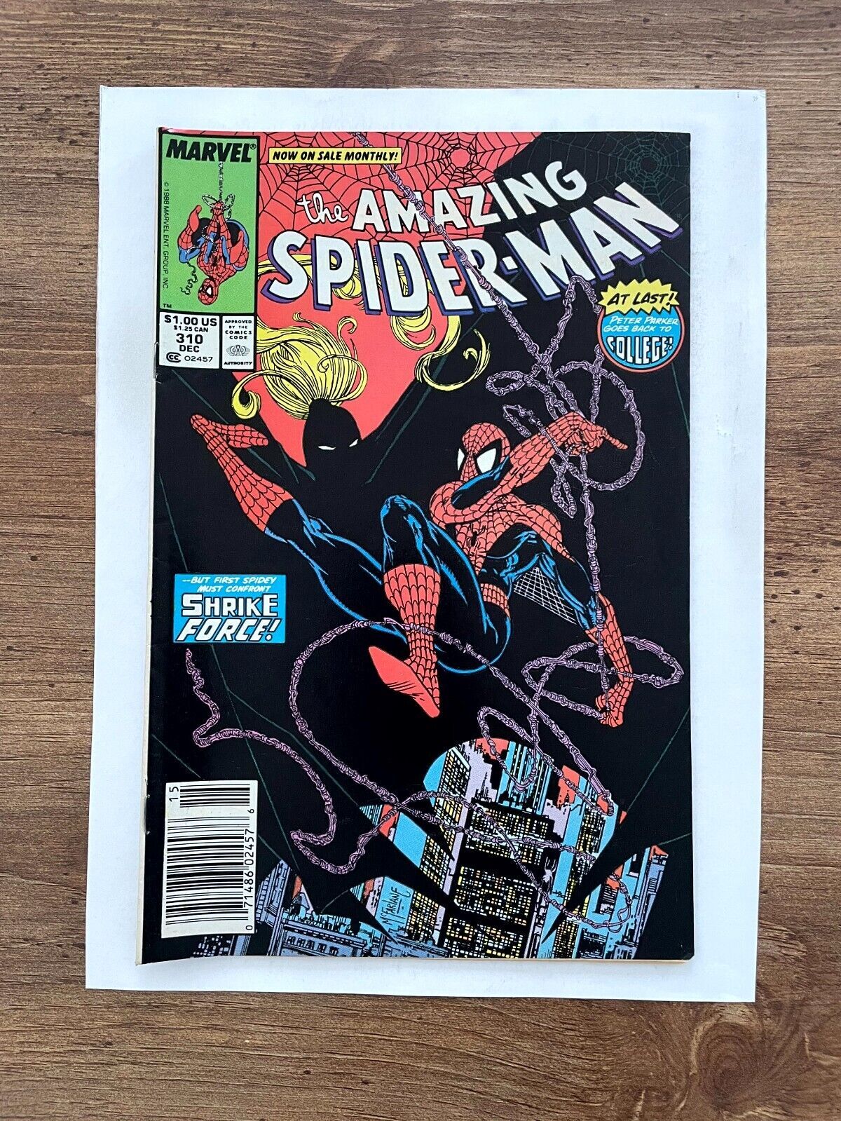 Amazing Spider-Man # 310 NM Marvel Comic Book Hob-Goblin Hulk Venom 7 ...