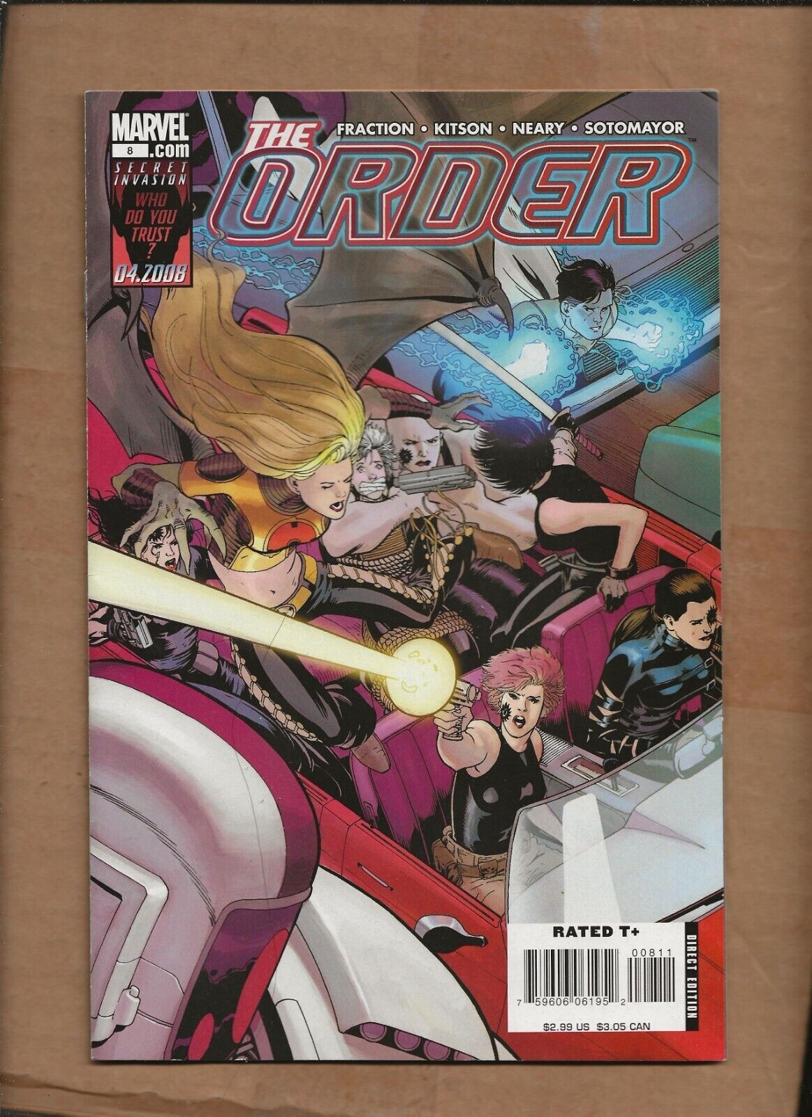 The Order #8 1st Appearance Ezekiel Stane Marvel | Comic Books - Modern ...