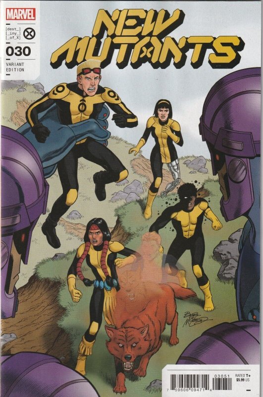 New Mutants # 30 Mcleod Variant Cover NM Marvel 2022 [K5] | Comic Books ...