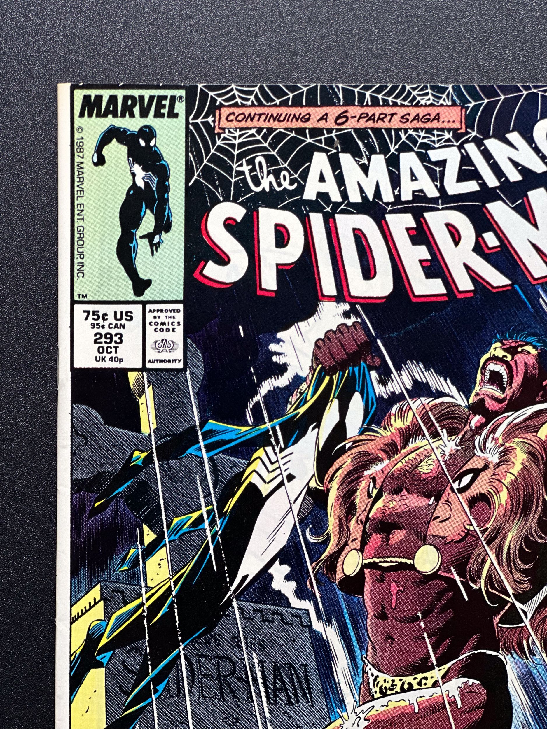 The Amazing Spider-Man #293 (1987) Kraven's Last Hunt story arc part 2 ...
