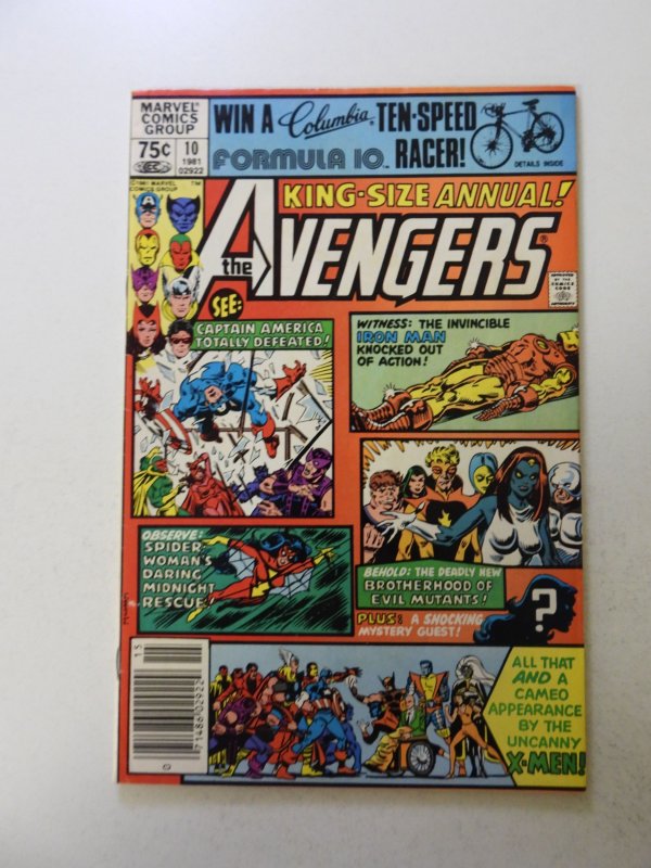 The Avengers Annual #10 (1981) 1st appearance of Rogue FN/VF condition ...