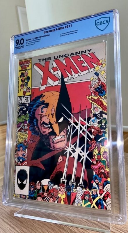 Uncanny X-Men #211 - Key & 1st Team App. of the Marauders! CBCS 9.0 ...