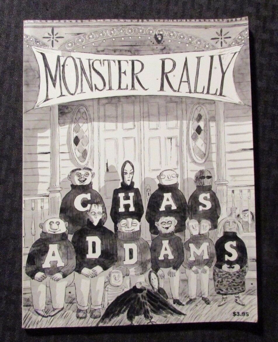 1975 Reprint MONSTER RALLY by Chas Addams SC FN 6.0 Fireside 92pgs ...