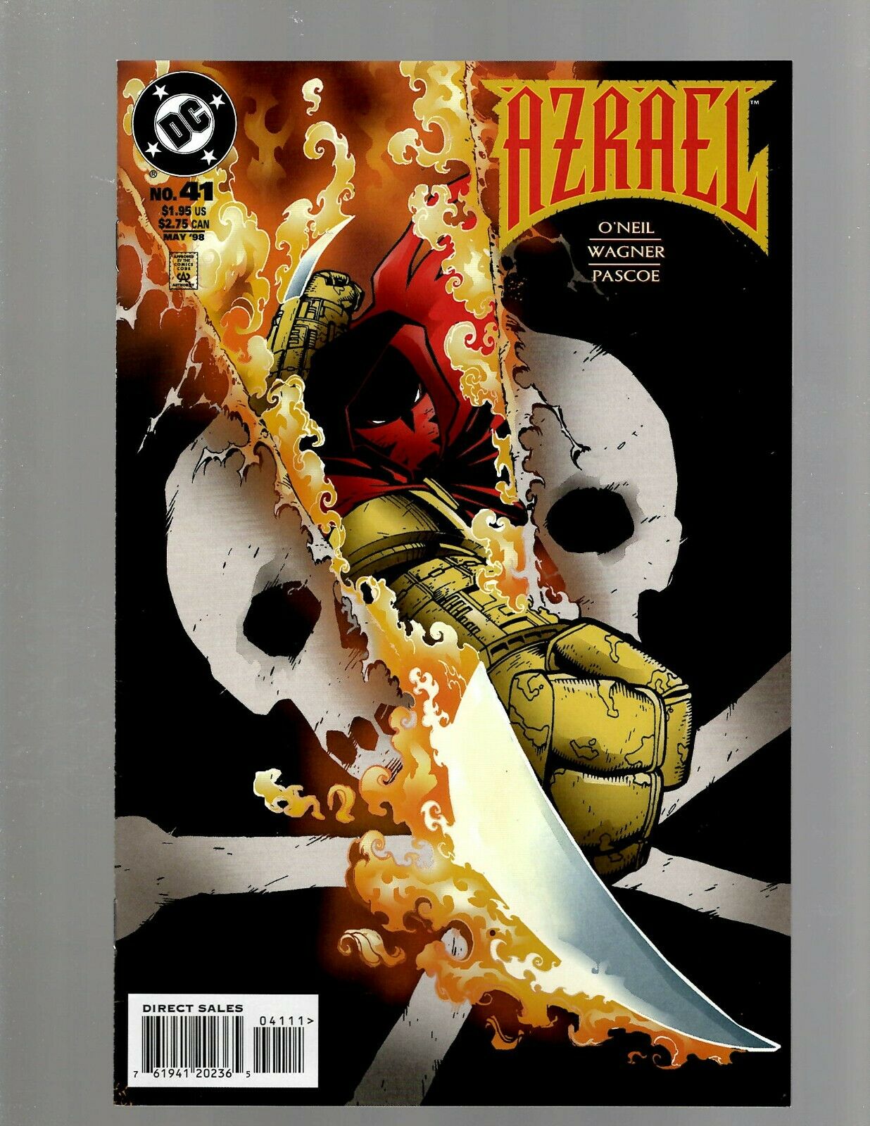 Lot of 12 Azrael DC Comic Books #37 38 39 40 41 42 43 44 45 46 48 49 ...