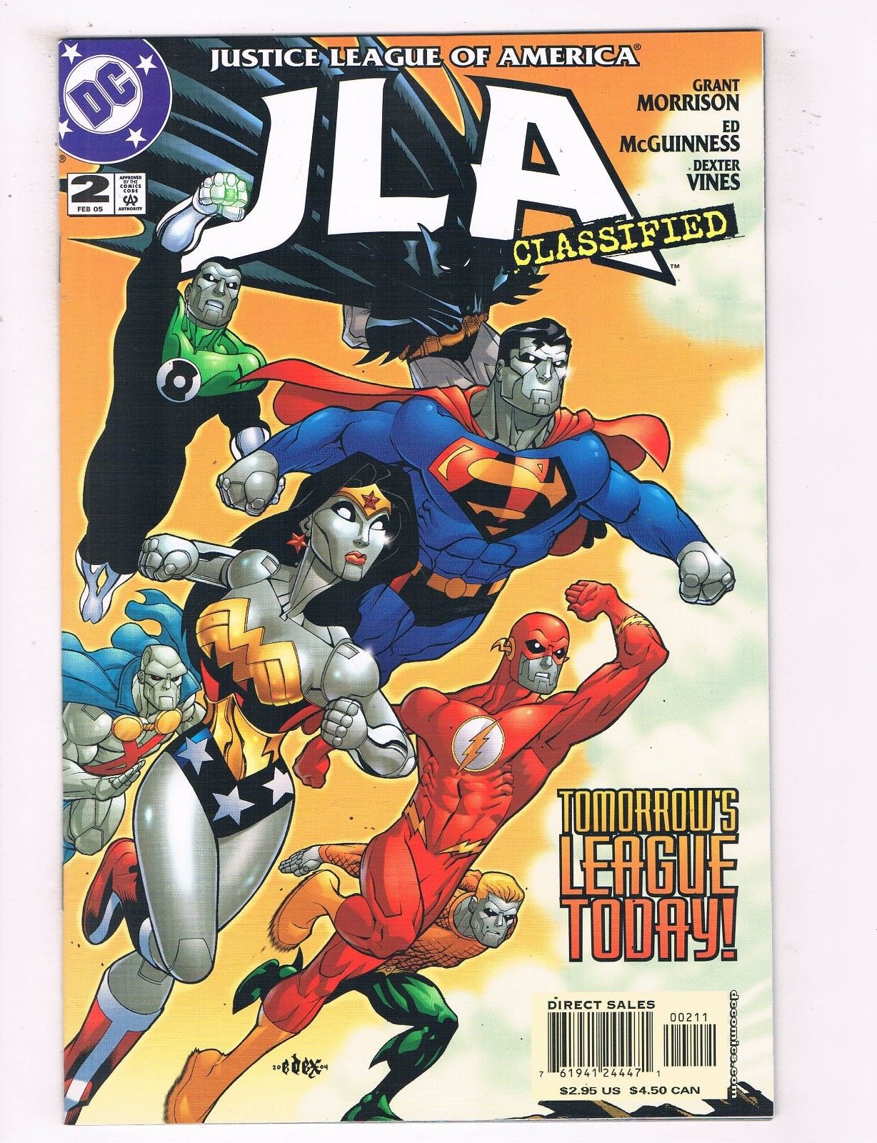 JLA Classified #2 FN DC Comics Comic Book Morrison Feb 2005 DE37 TW7 ...