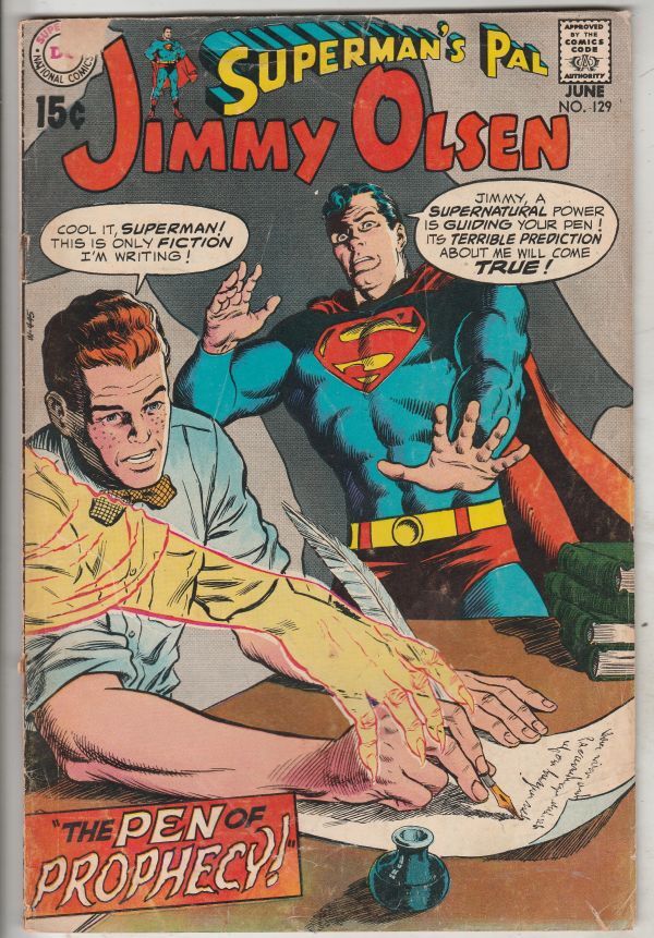 Jimmy Olsen, Superman's Pal #129 (Jun-70) VG/FN Mid-Grade Jimmy Olsen ...