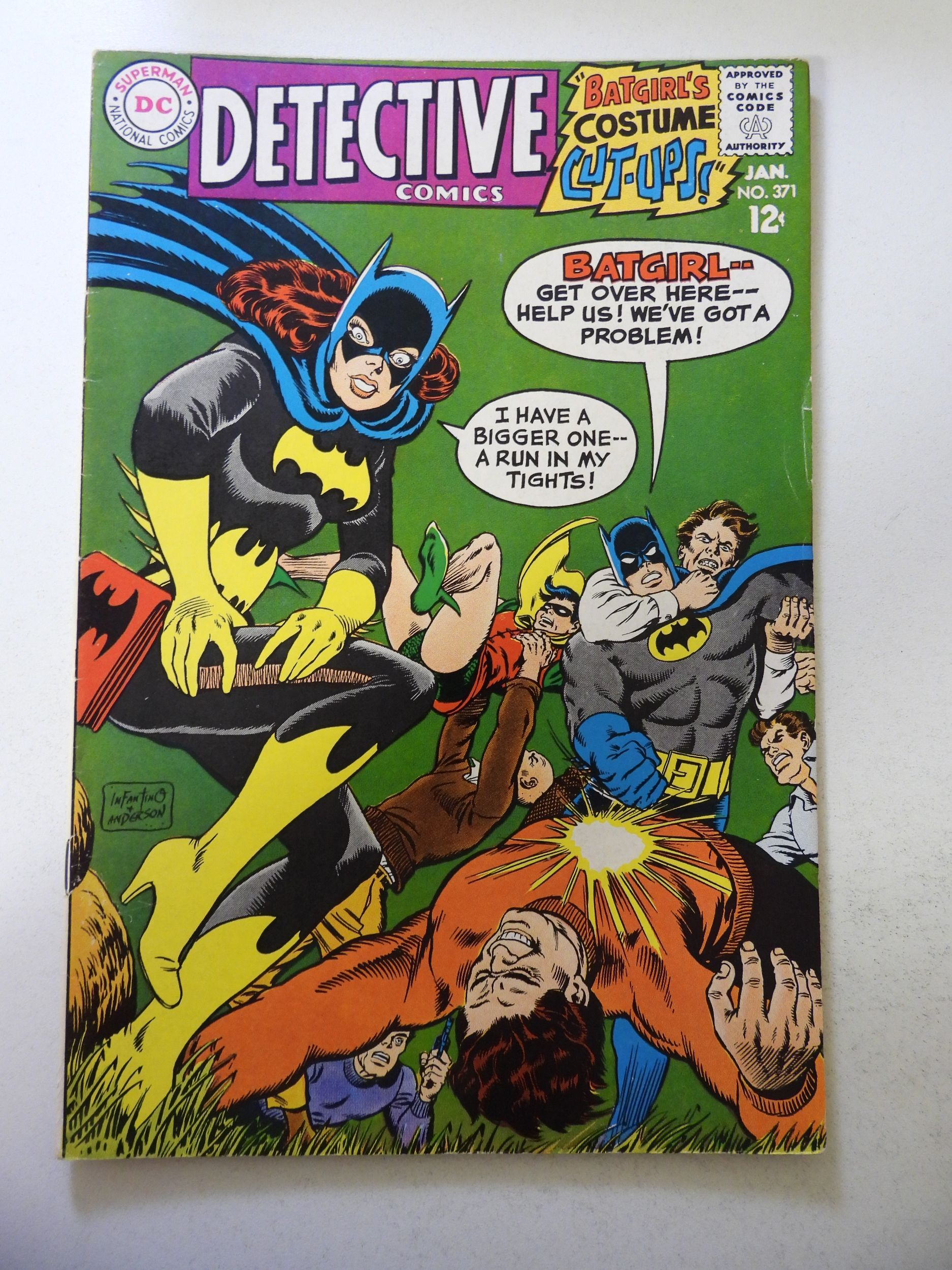 Detective Comics #371 (1968) FN+ Condition 1/4" spine split | Comic ...