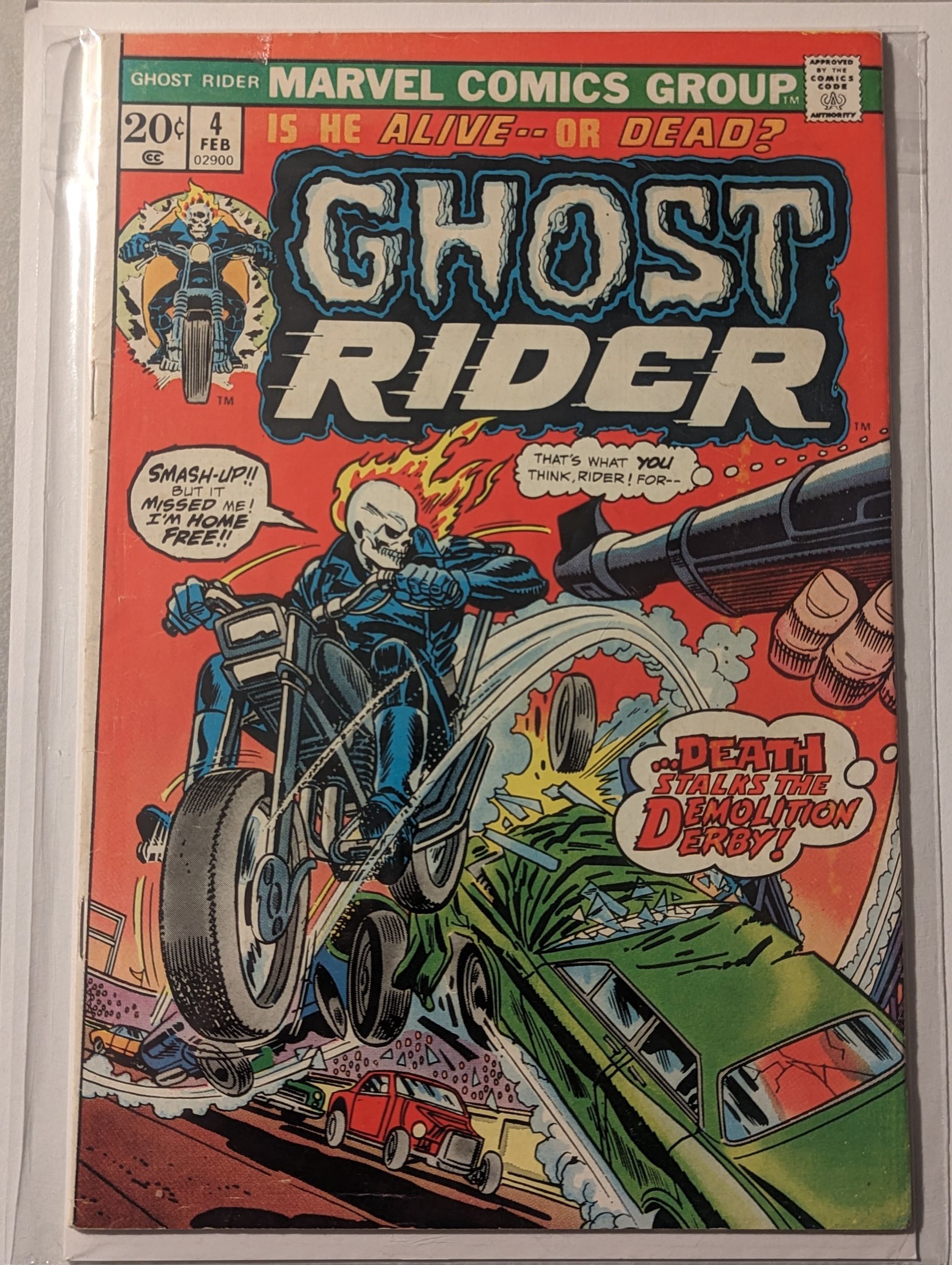 Ghost Rider #4 (1974) | Comic Books - Bronze Age, Marvel, Ghost Rider ...