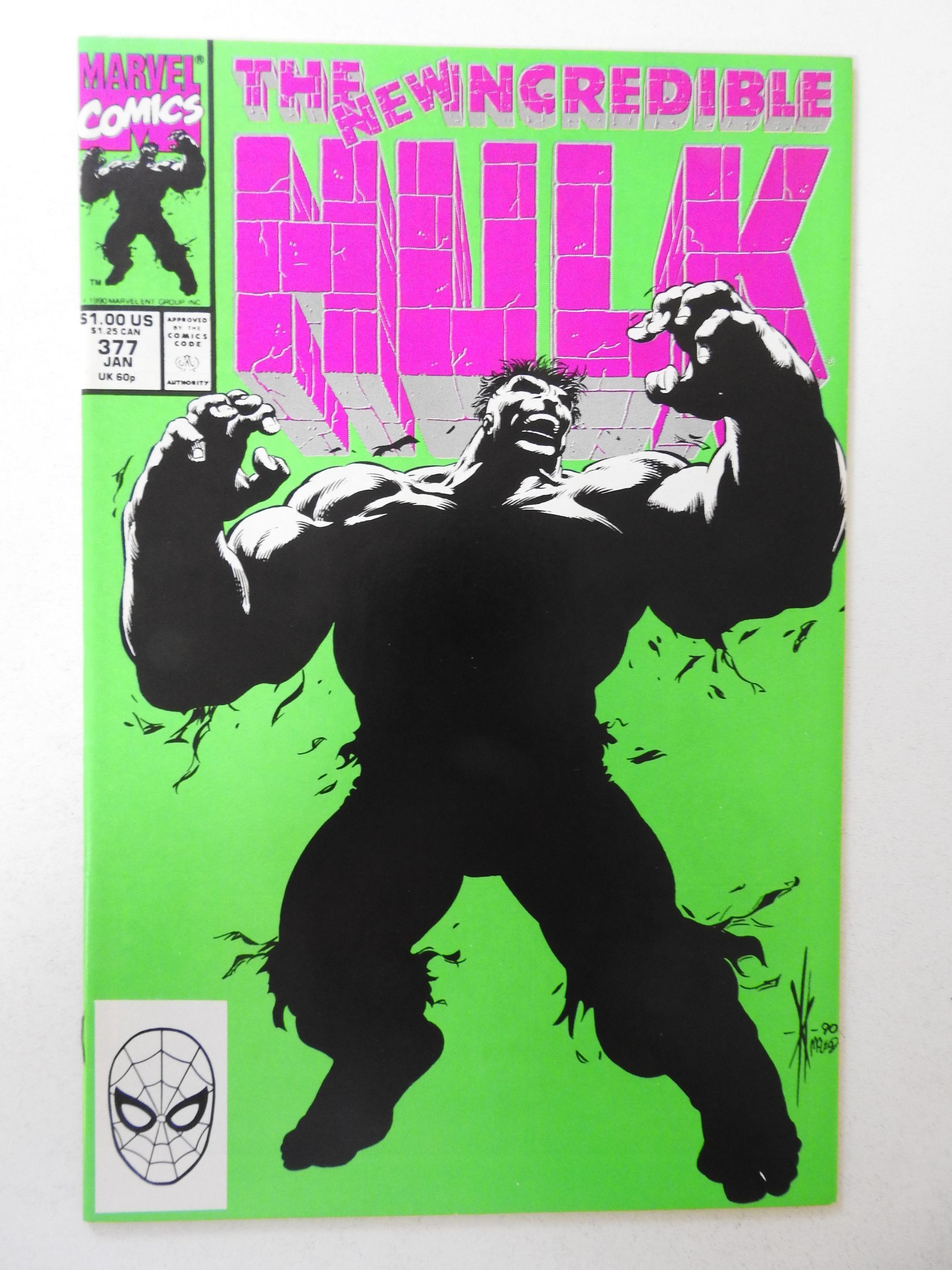 The Incredible Hulk #377 (1991) VF/NM Condition! | Comic Books - Copper ...
