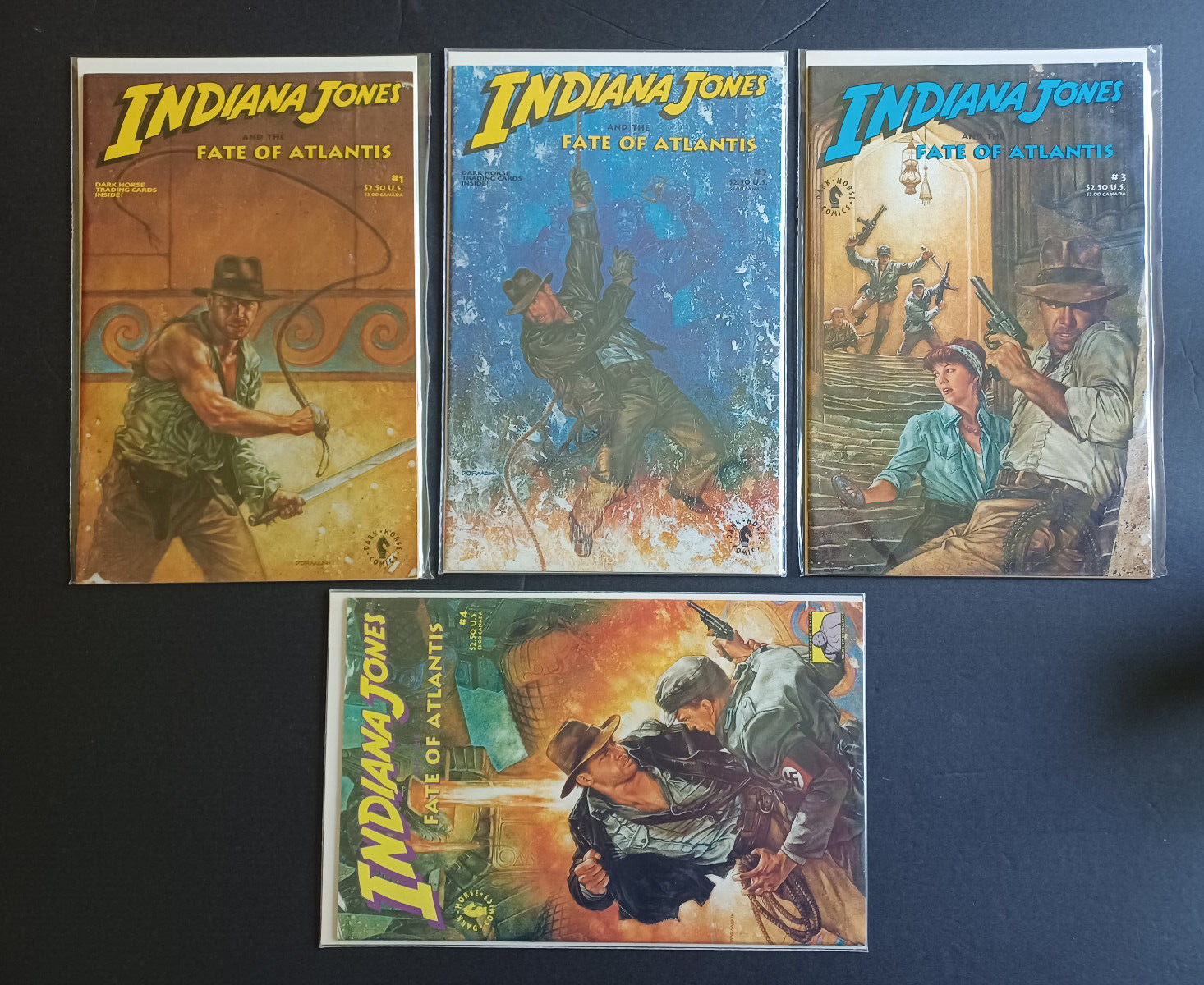 Indiana Jones and the Fate of Atlantis #1 2 3 4 Complete Set - Dark ...