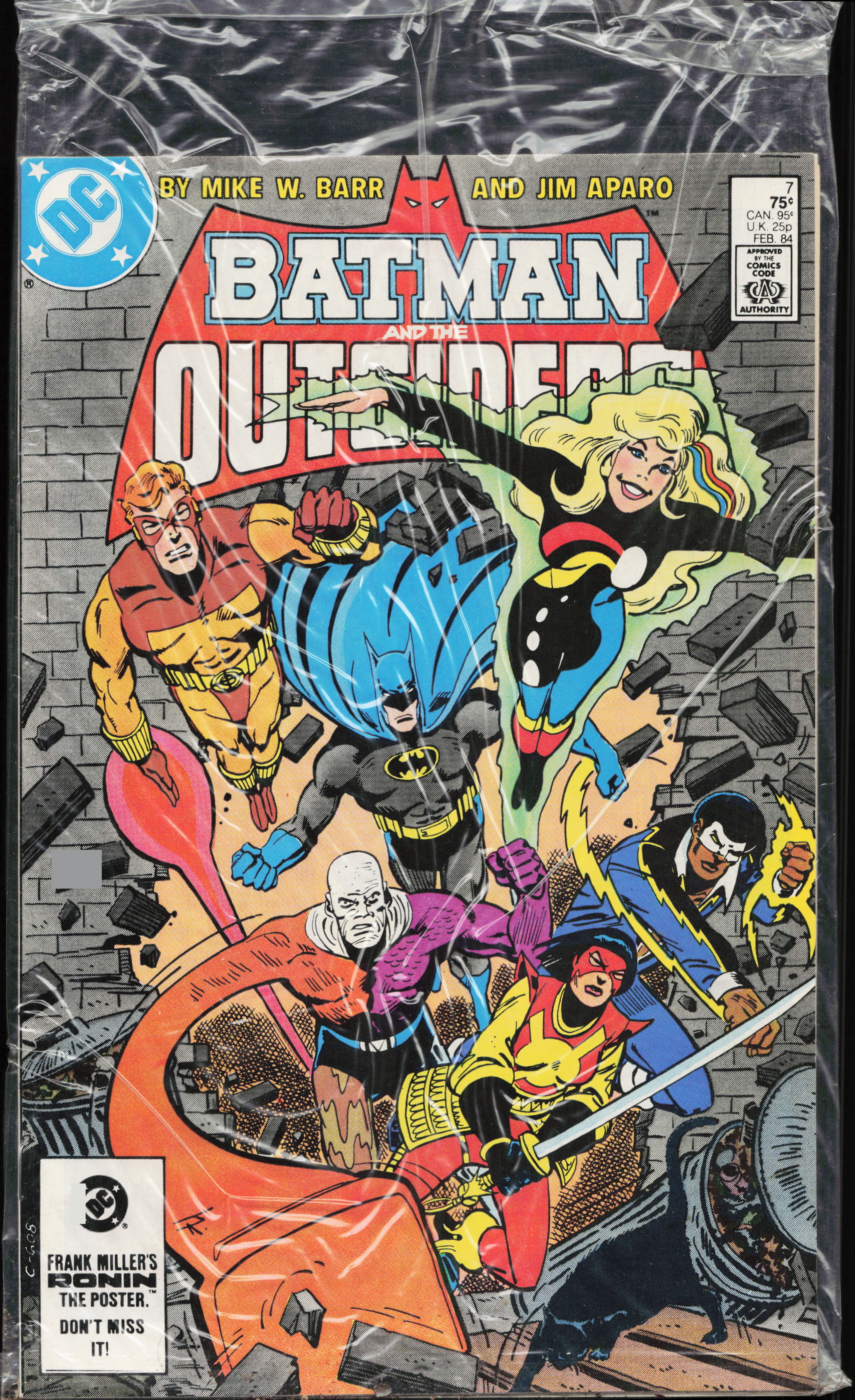 Batman and the Outsiders #7 (1984) Batman and the Outsiders | Comic ...