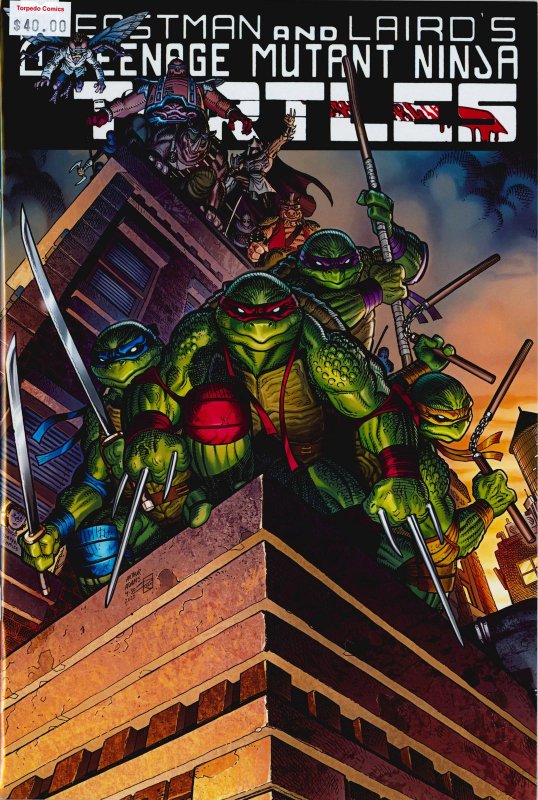 TMNT: Teenage Mutant Ninja Turtles #1-Trade Dress Variant by Arthur ...