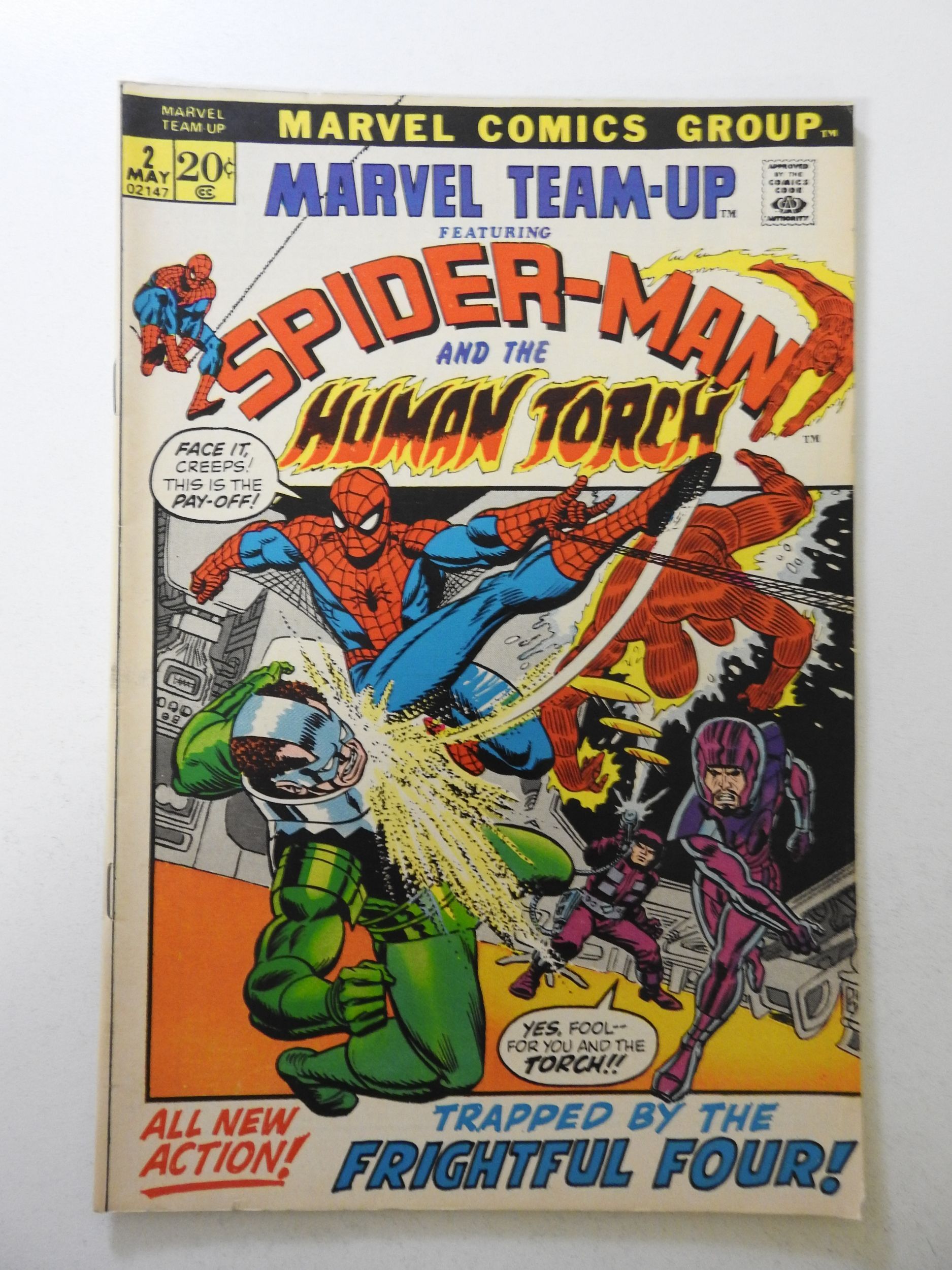 Marvel Team-Up #2 (1972) FN+ Condition! small stains bc | Comic Books ...