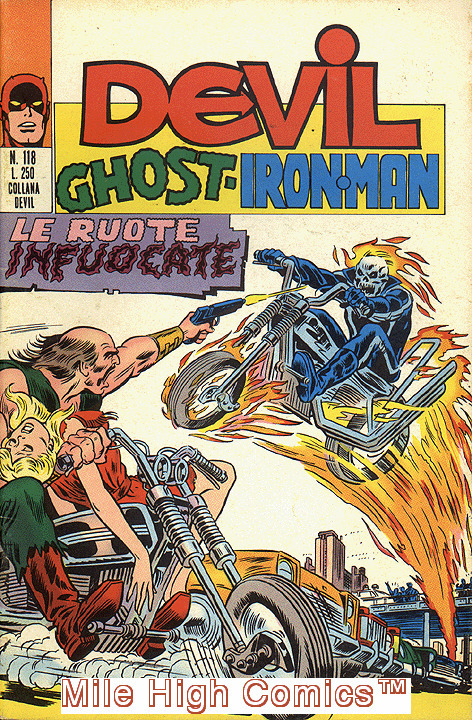DAREDEVIL ITALIAN (DEVIL GHOST-IRON MAN) (1974 Series) #118 Fine Comics ...