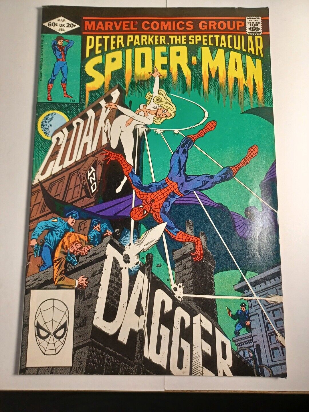 Spectacular Spider-Man #64 FN- 1st Cloak and Dagger Marvel Comics c219 ...