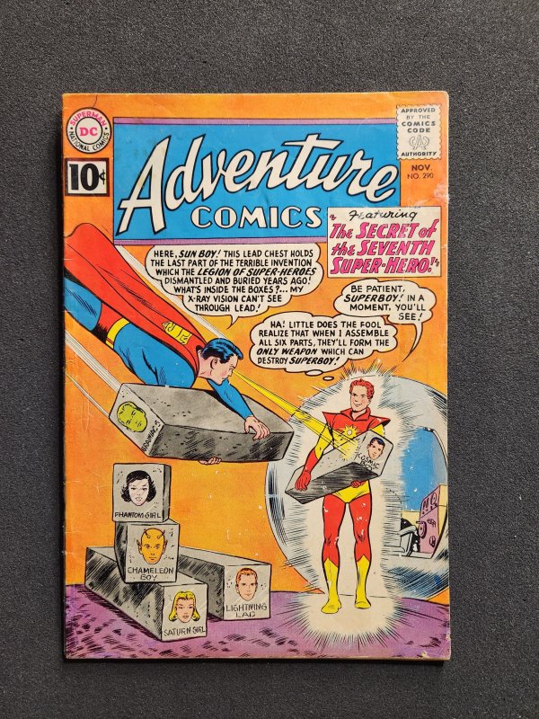 Adventure Comics #290 (1961) GD/VG | Comic Books - Silver Age, DC ...