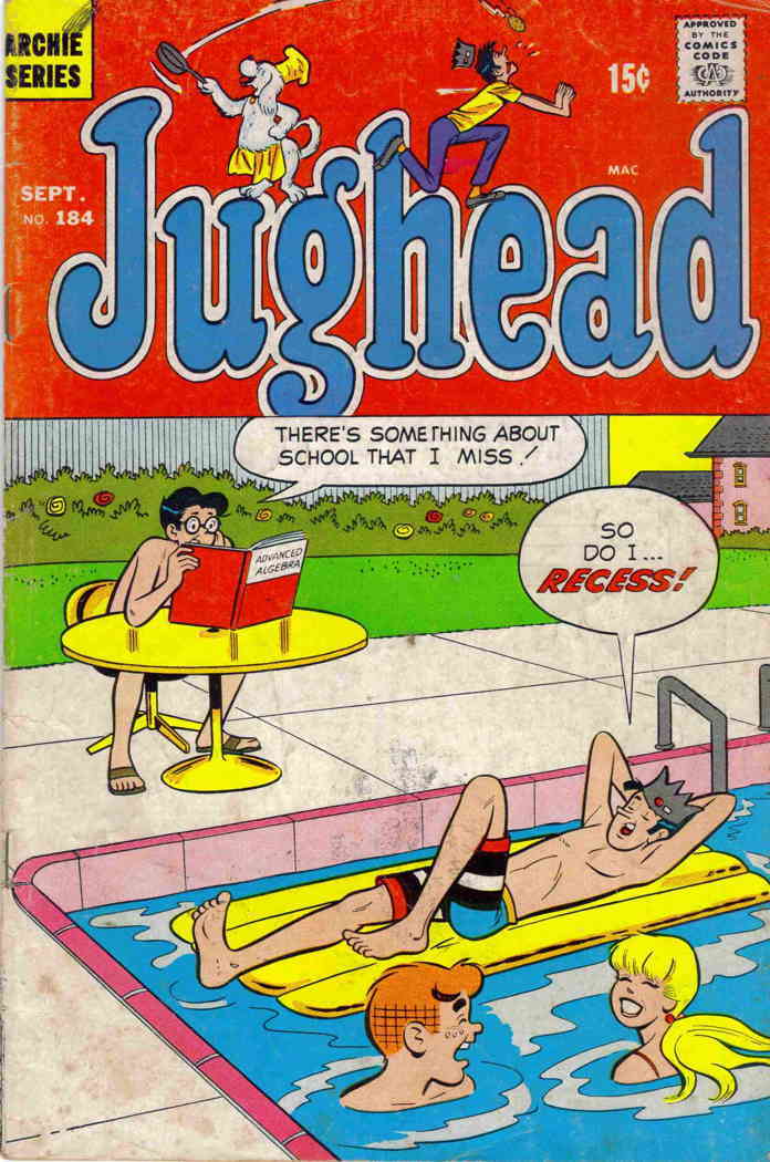 Jughead (Vol. 1) #184 GD ; Archie | low grade comic September 1970 ...