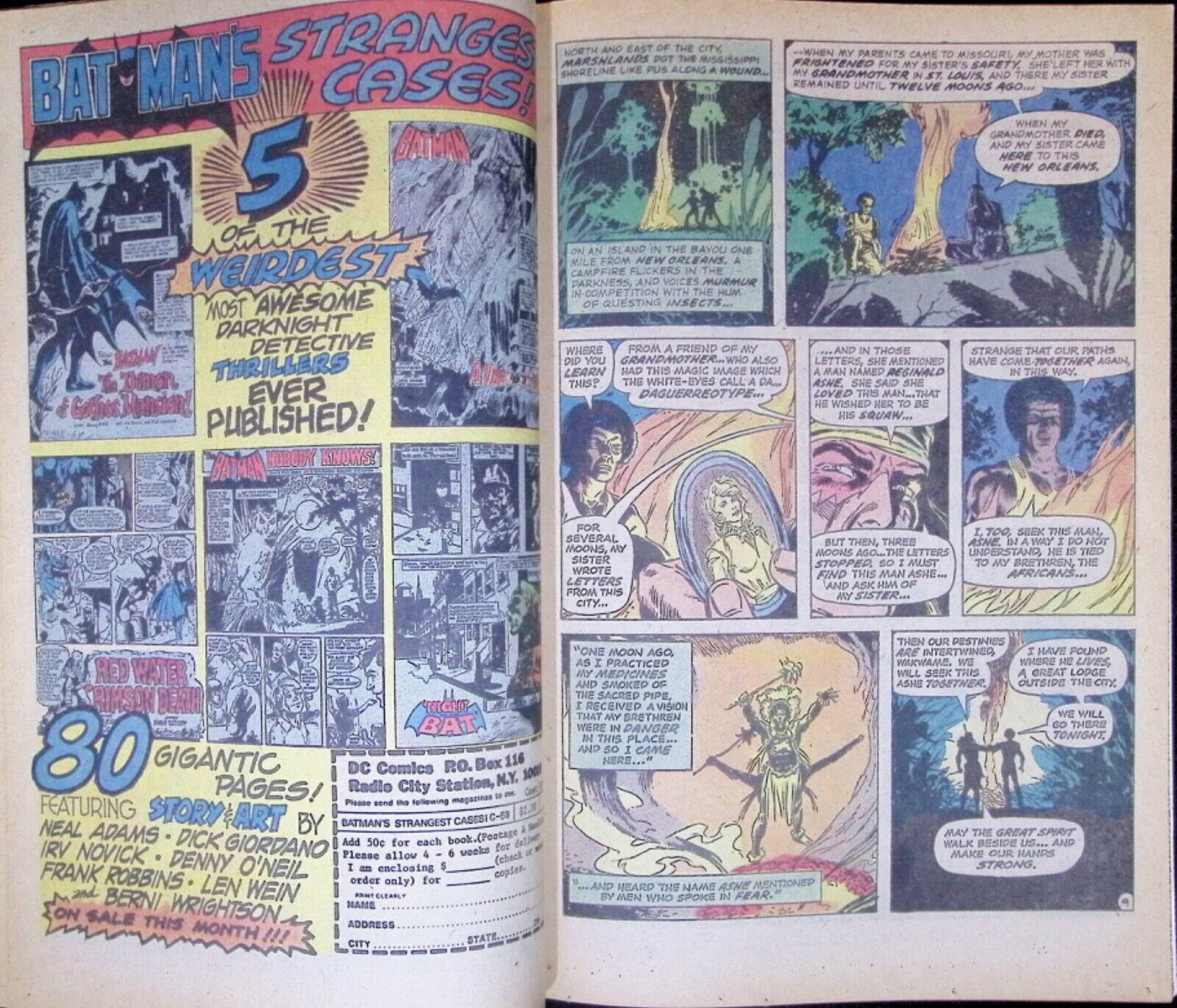 WEIRD WESTERN TALES Comic 47 — Scalphunter Dick Ayers Art — 1978 DC ...