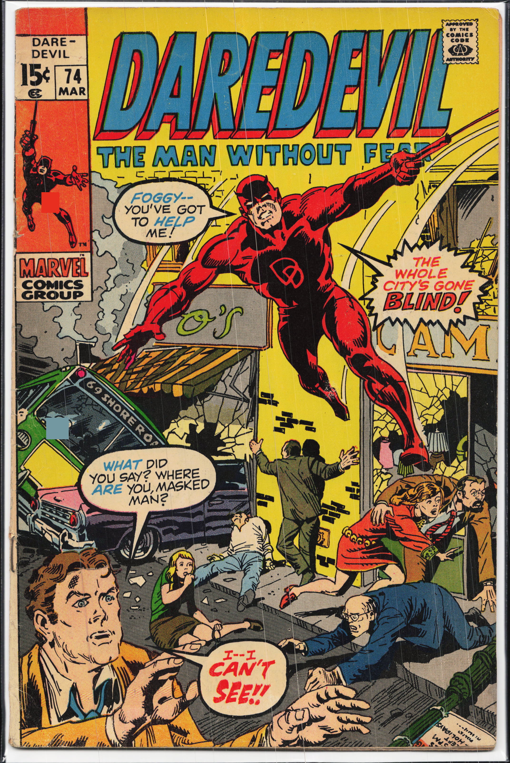 Daredevil #74 (1971) Daredevil | Comic Books - Bronze Age, Marvel ...