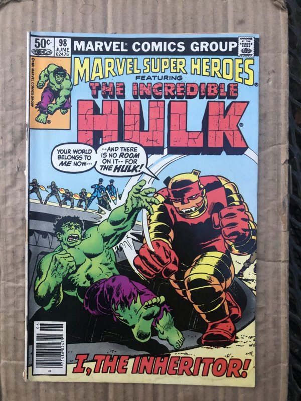 Marvel Super-Heroes #98 (1981) | Comic Books - Bronze Age, Marvel ...