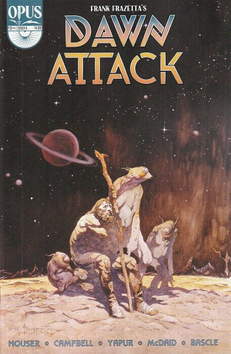 Frank Frazetta's Dawn Attack #2 Frank Frazetta Variant Opus Comics 2023 ...