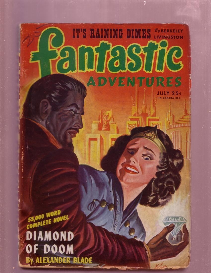 Pulp: Fantastic Adventures-July 1945 Pulp-Mystery & Sci-Fi VG | Comic ...