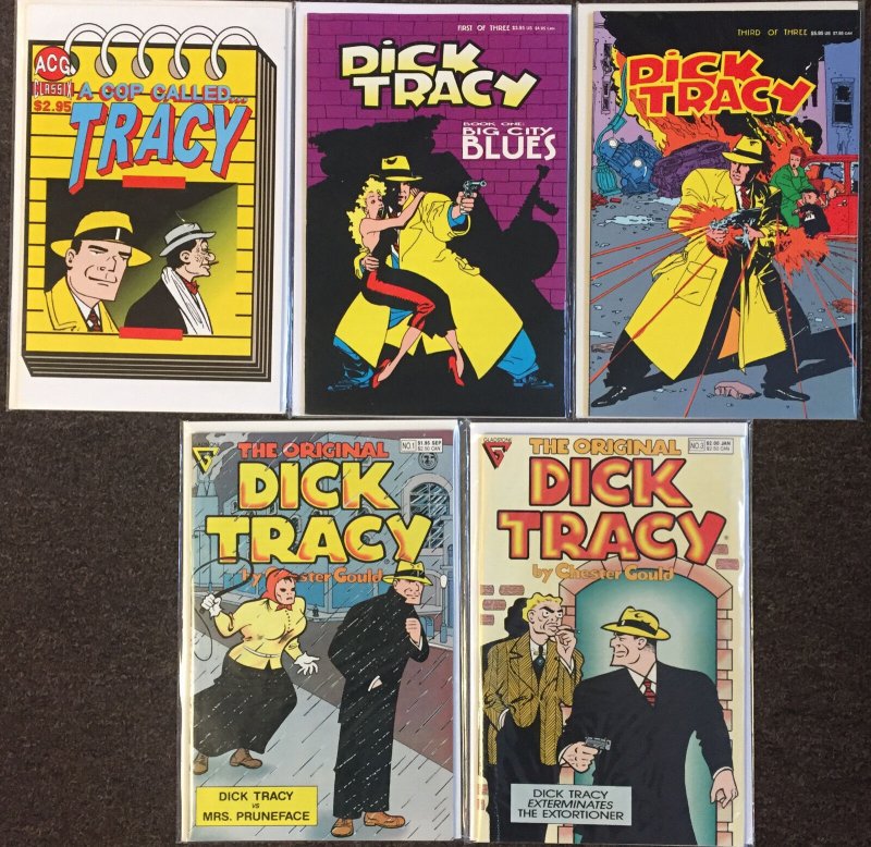 5 Dick Tracy A Cop Called Tracy, Big City Blues 1, Dick Tracy vs Mrs ...