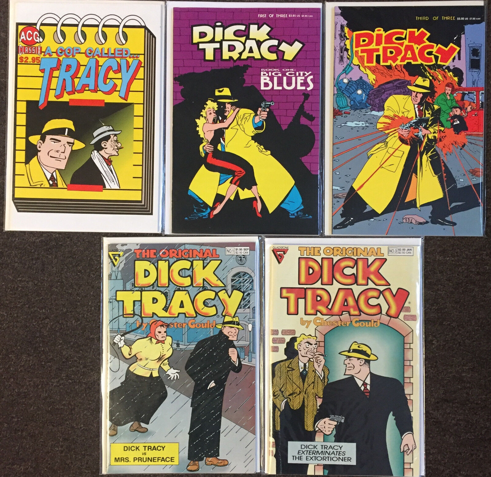 5 Dick Tracy A Cop Called Tracy, Big City Blues 1, Dick Tracy vs Mrs ...