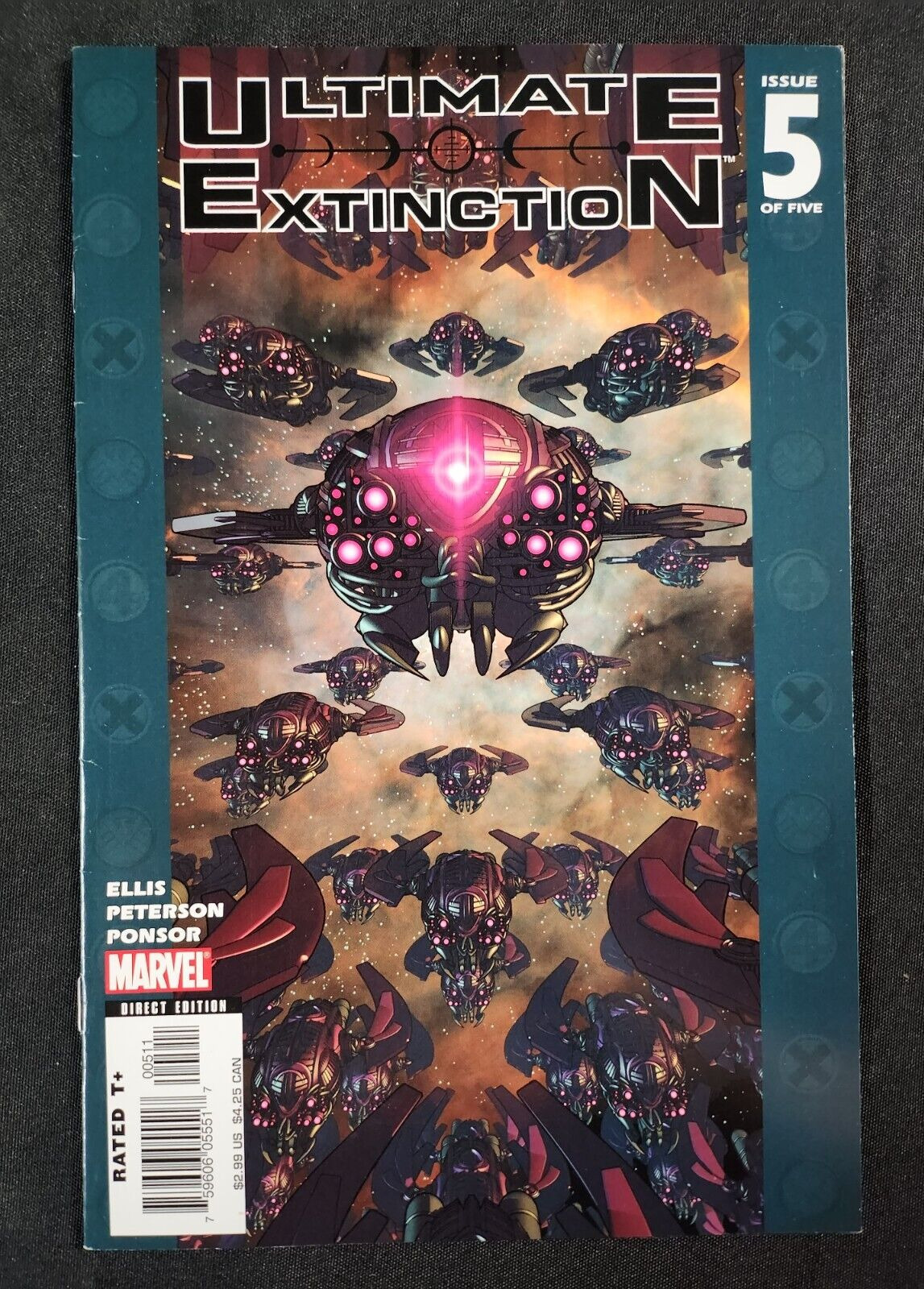 Ultimate Extinction 5PC LOT #1-5 - Brandon Peterson Cover+Art (8.0 ...