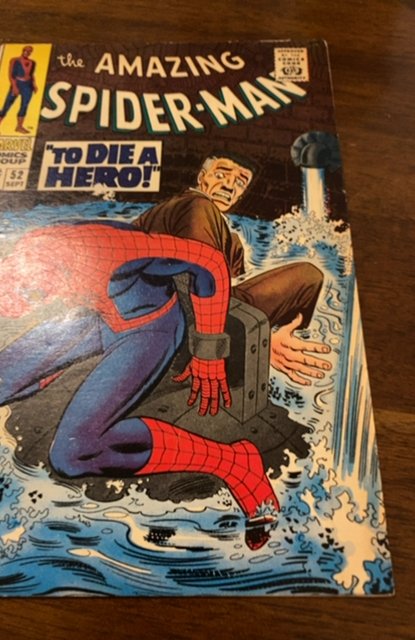 The Amazing Spider-Man #52 (1967)to die a hero see description | Comic ...