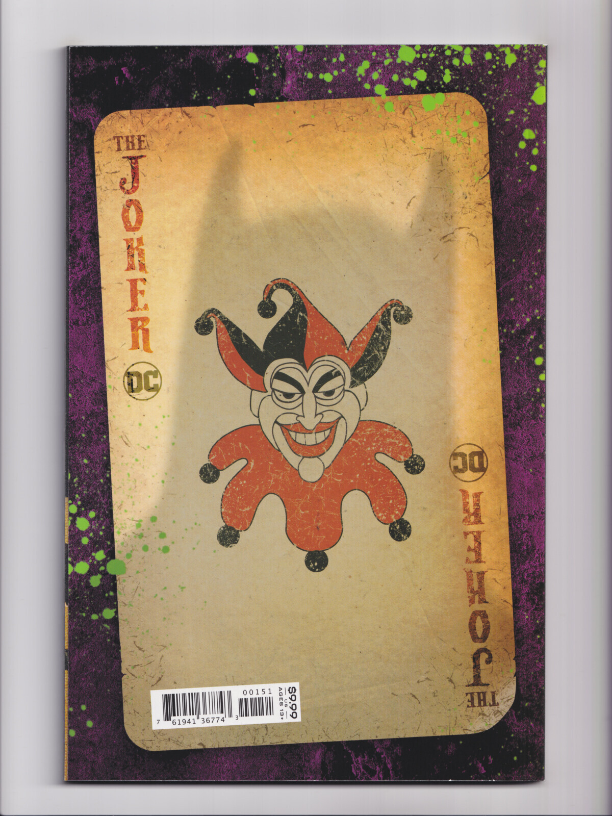 The Joker 80th Anniversary #1 1970s Jim Lee Cover NM+ 2020 DC 100 Page ...