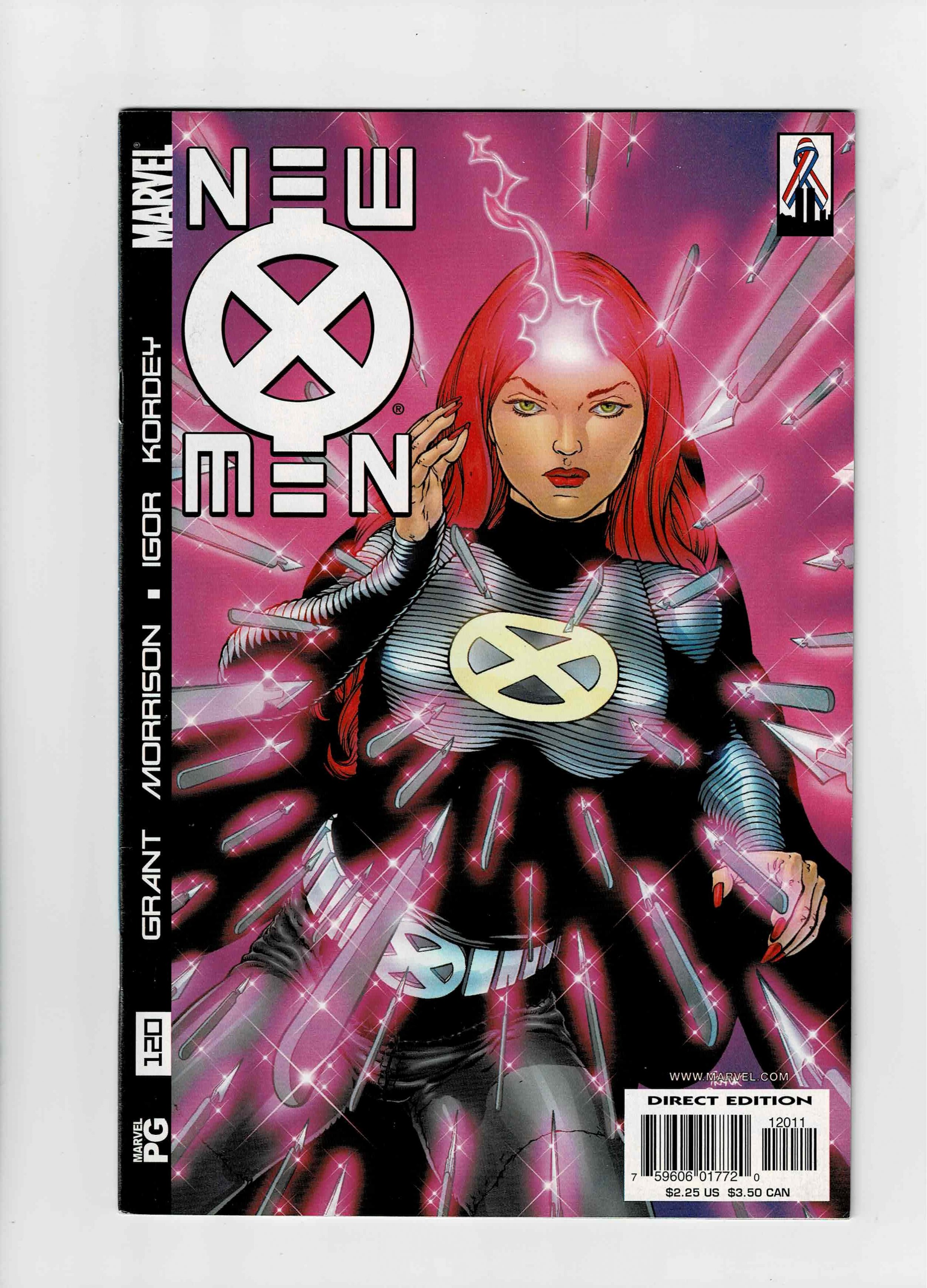 New X-Men #120 (2002) Another Fat Mouse "Almost Free Cheese" 3rd Menu ...