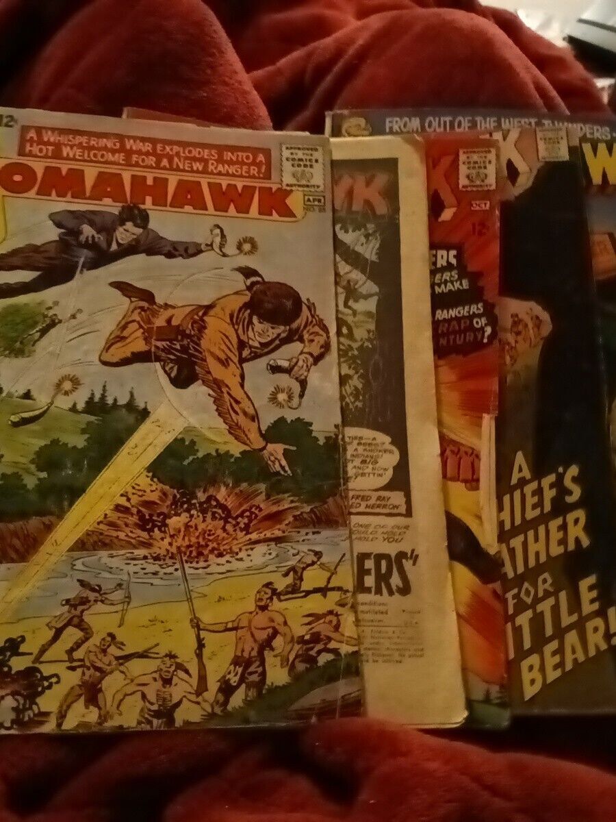 Tomahawk 5 Issue Silver Bronze Age Dc Comics lot Run Set Collection Western | Comic Books ...