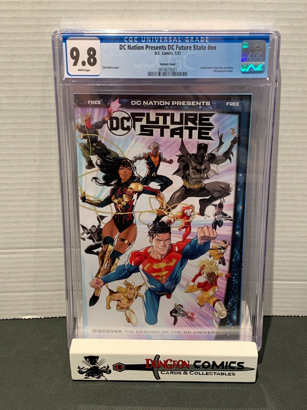DC Nation Presents DC Future State CGC 9.8 LCSD Exclusive One Per Store ...