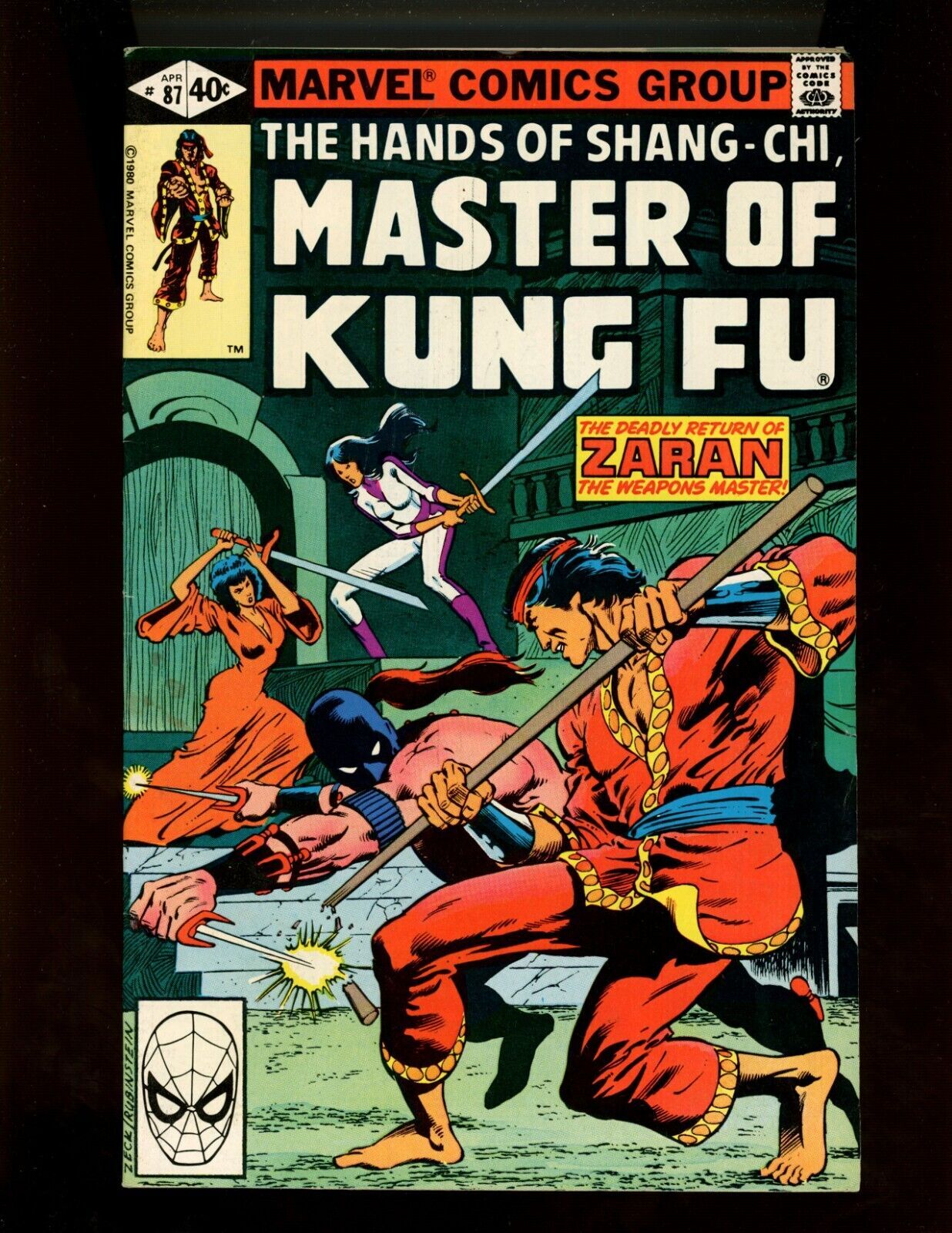 (1980) Master of Kung Fu #87 - "THE DEADLY RETURN OF ZARAN...!" (6.0/6. ...