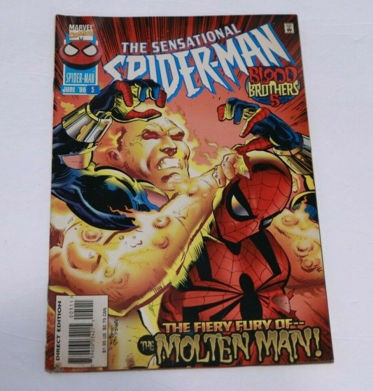 The Sensational Spider-Man #5 Marvel 1996 | Comic Books - Modern Age ...